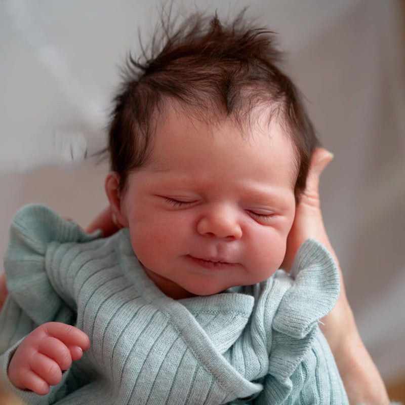 19 Inches Poppy Lifelike Close Eyes Reborn Baby Doll Boy/Girl: Monabebe.com