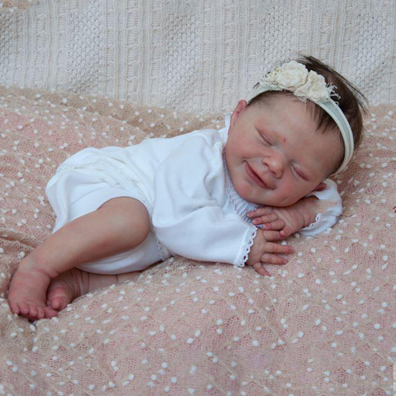 20'' Sarry April Lifelike Baby Reborn Doll Girl-April Series: Monabebe.com