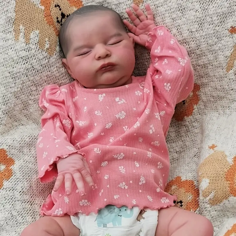 20 Inches Alice Sweet Sleeping Reborn Dolls Without Hair: Monabebe.com