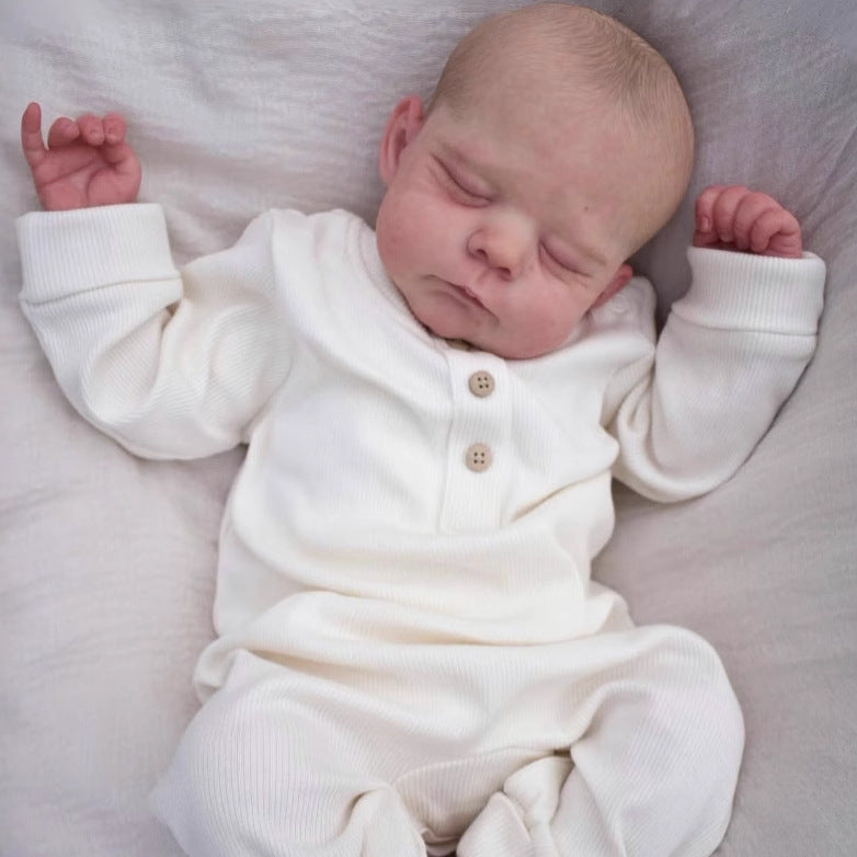48cm Jamie Realistic Sleeping Reborn Doll-Eric: Monabebe.com