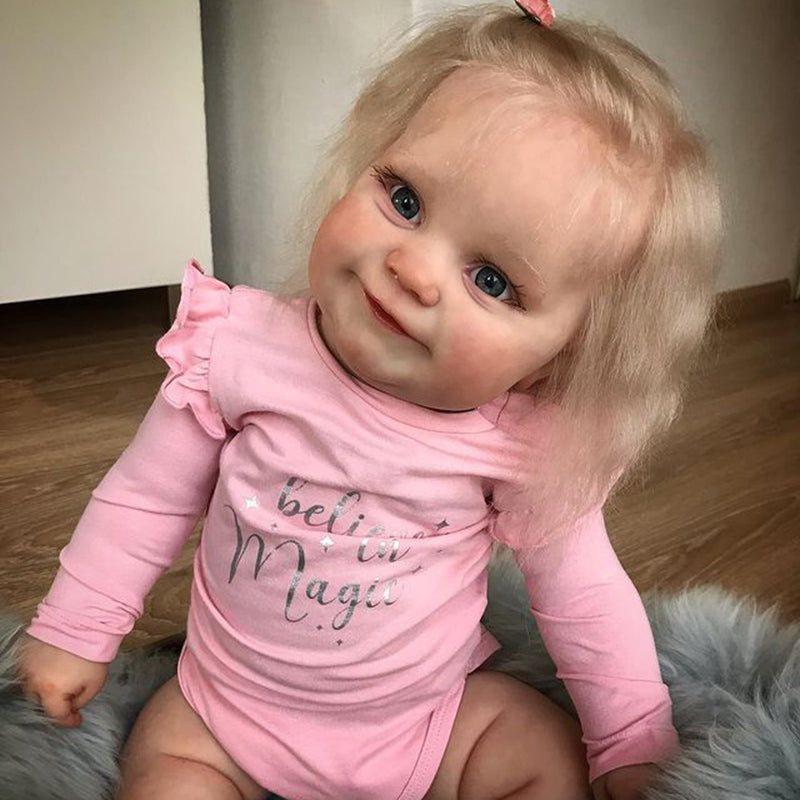 20 Inches Reborn Ada Dolls with Blonde Hair-Maddie: Monabebe.com