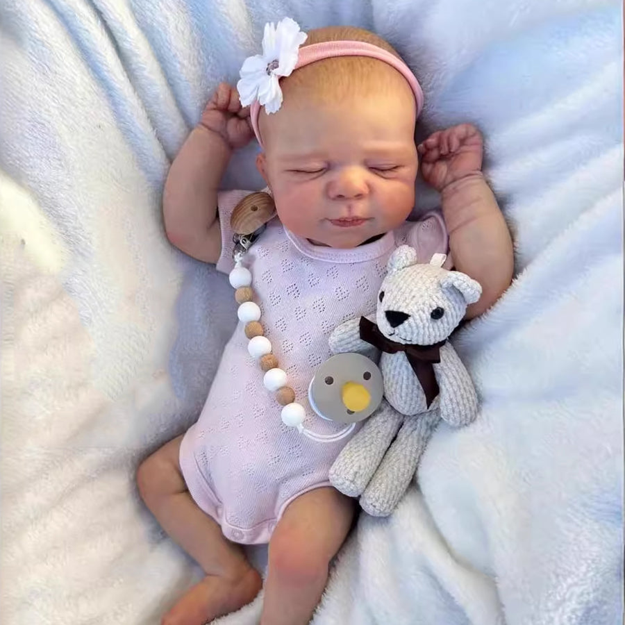 19 inch Real Sleeping Jenny Reborn Doll: Monabebe.com