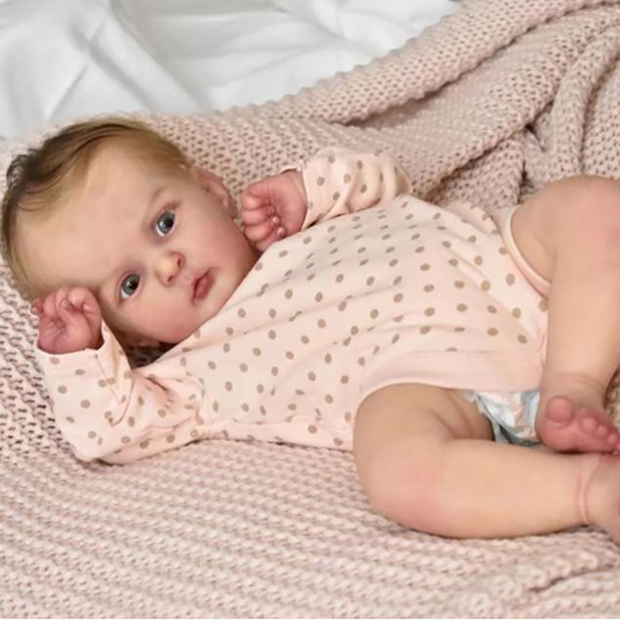 19 Inch Beryl Open Eyes Reborn Dolls-Jocy: Monabebe.com